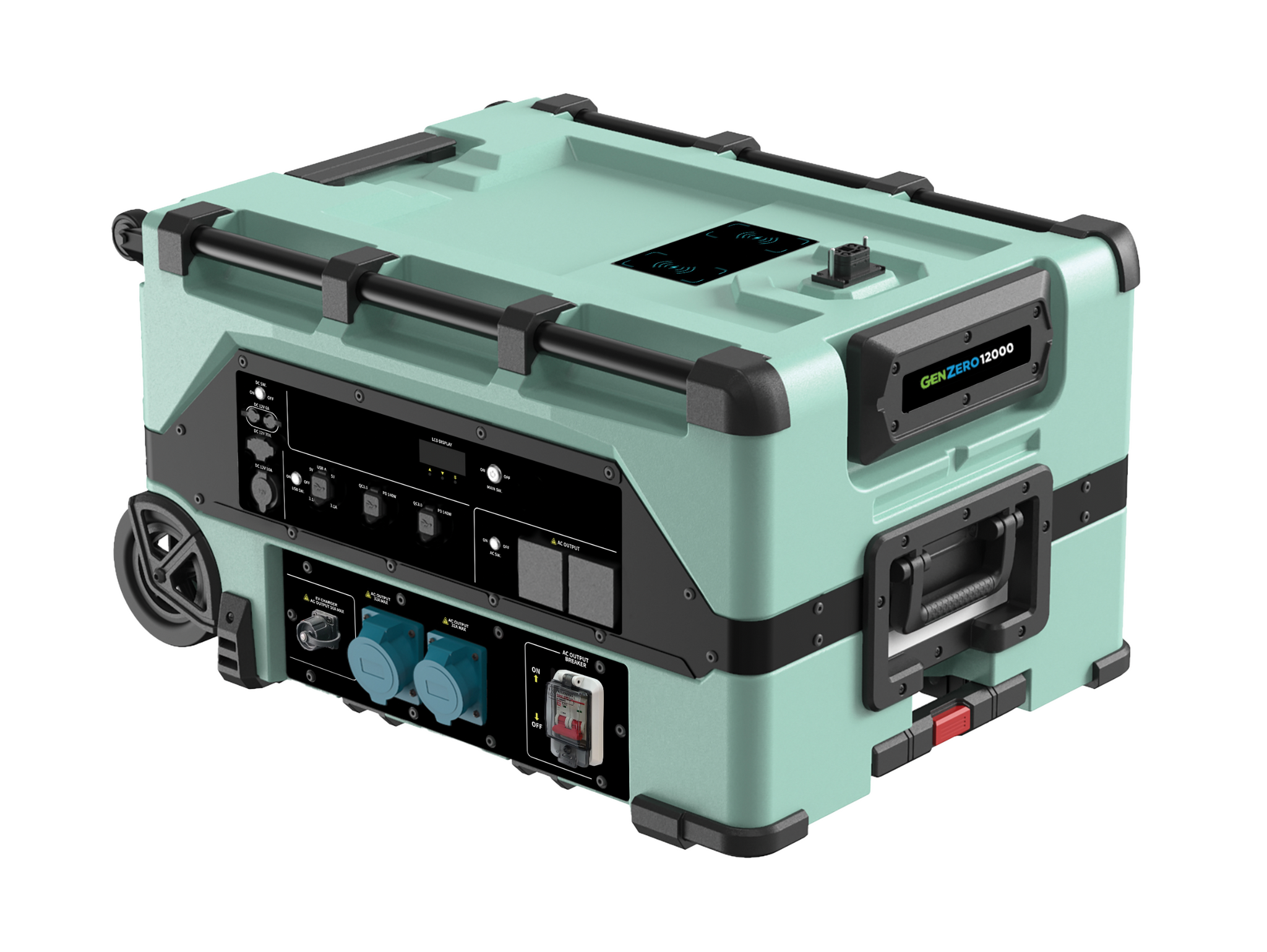 GenZero Cobalt 12000 | 12000W / 24000W (Peak) | Industrial Portable Po